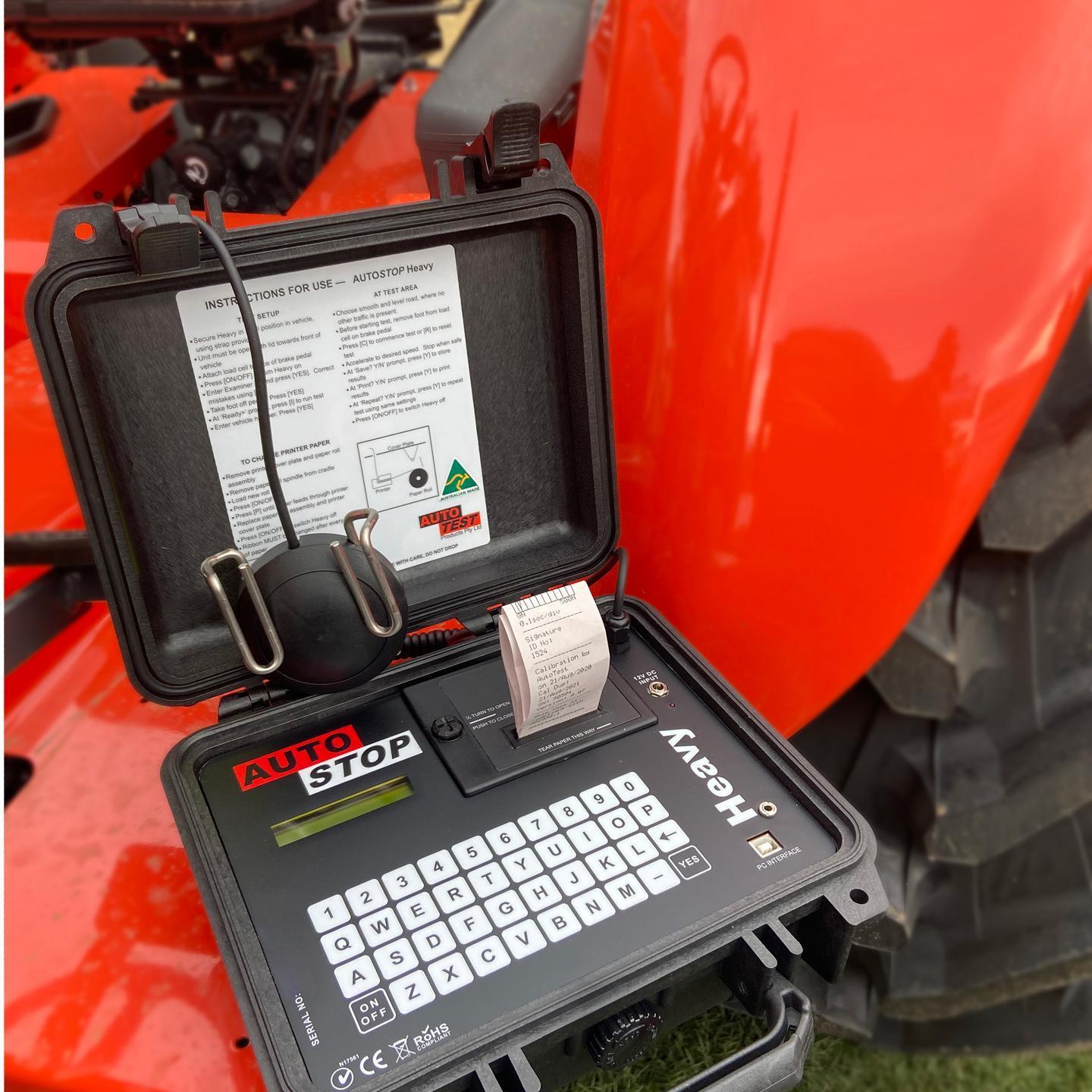 AutoStop Heavy Brake Meter - AutoTest Products Pty Ltd