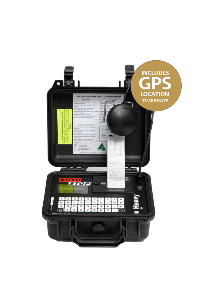 AutoStop Heavy Brake Meter - AutoTest Products Pty Ltd