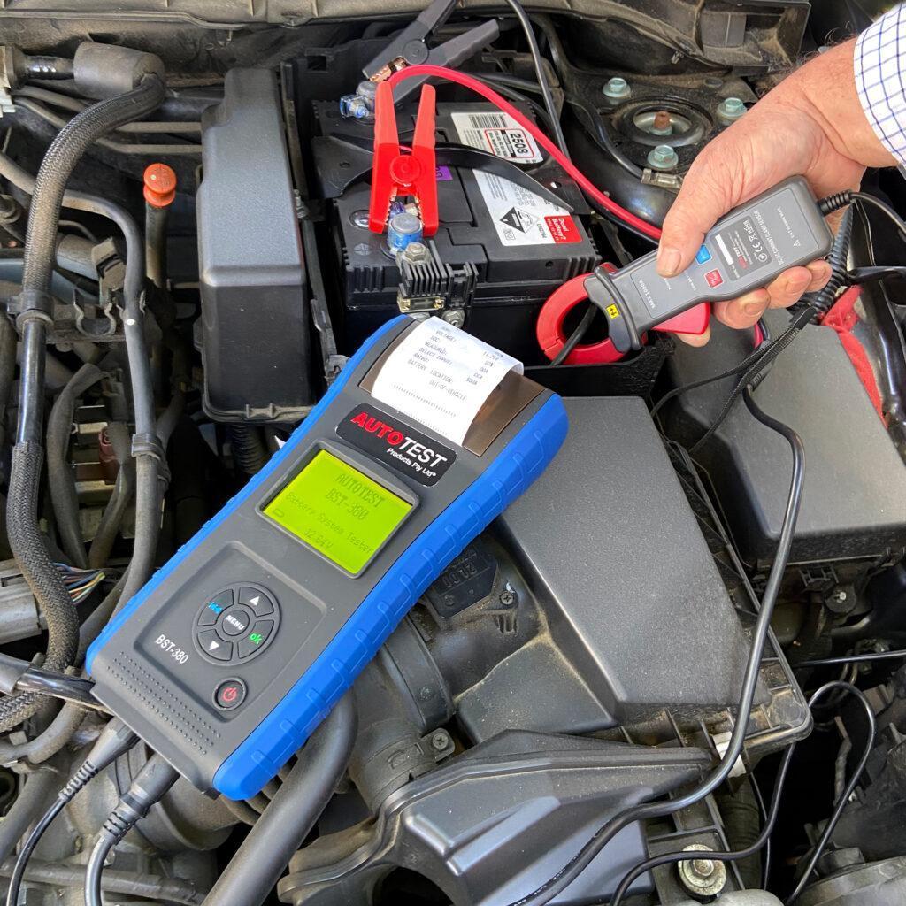 AutoTest® Battery System Tester and Clamp Set – AutoTest Products Pty Ltd