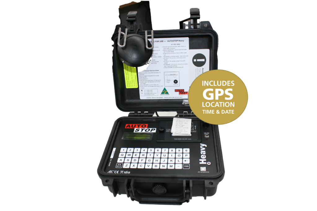 AutoStop Heavy Brake Meter - AutoTest Products Pty Ltd