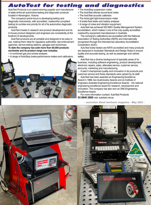 Cutting-Edge Automotive Testing Solutions by AutoTest Products Pty Ltd ...